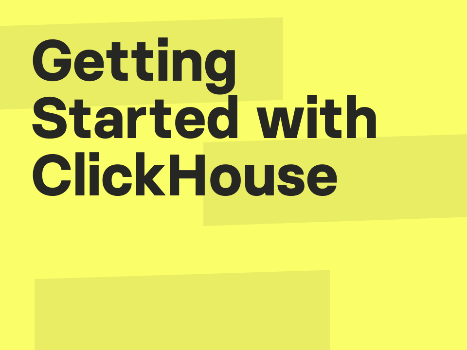 Clickhouse Developer On Demand Module 1